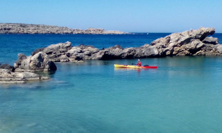 Kayaking in Elafonissi and Kedrodasos – Kayak Around Crete